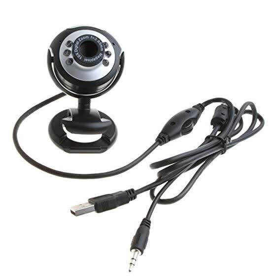 Shop Huayuan USB 2.0 50.0M 6 LED PC Camera HD Webcam Camera Web Cam ...