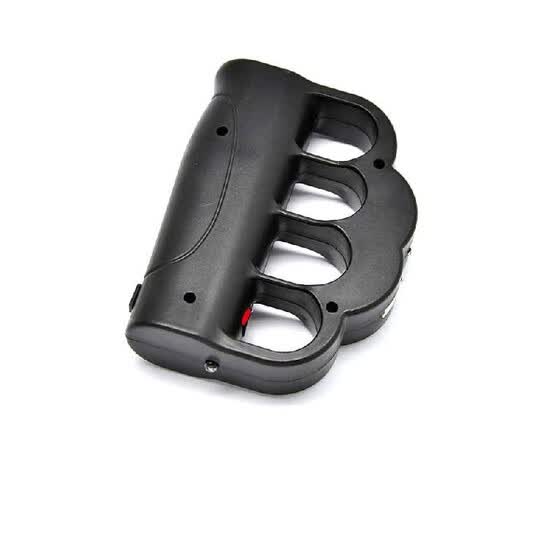 Shop Double Strike Electric Shock Stun Gun Self-defense Rechargeable ...
