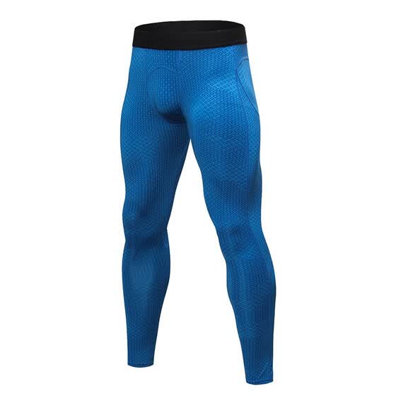 Shop Men Triangular pattern Running Pants For Elastic Sport Workout ...